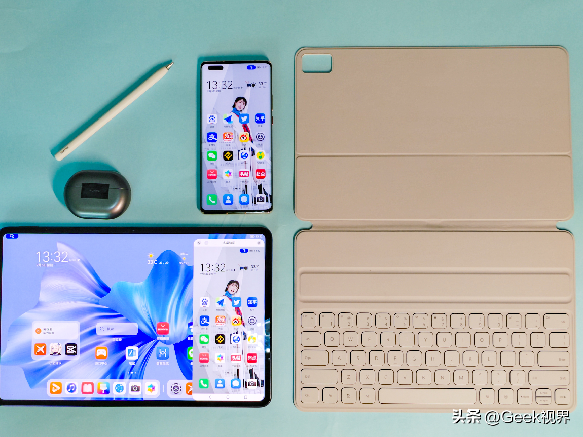 The new flagship of Harmony tablet!Huawei MatePad Pro 12.6-inch hands ...