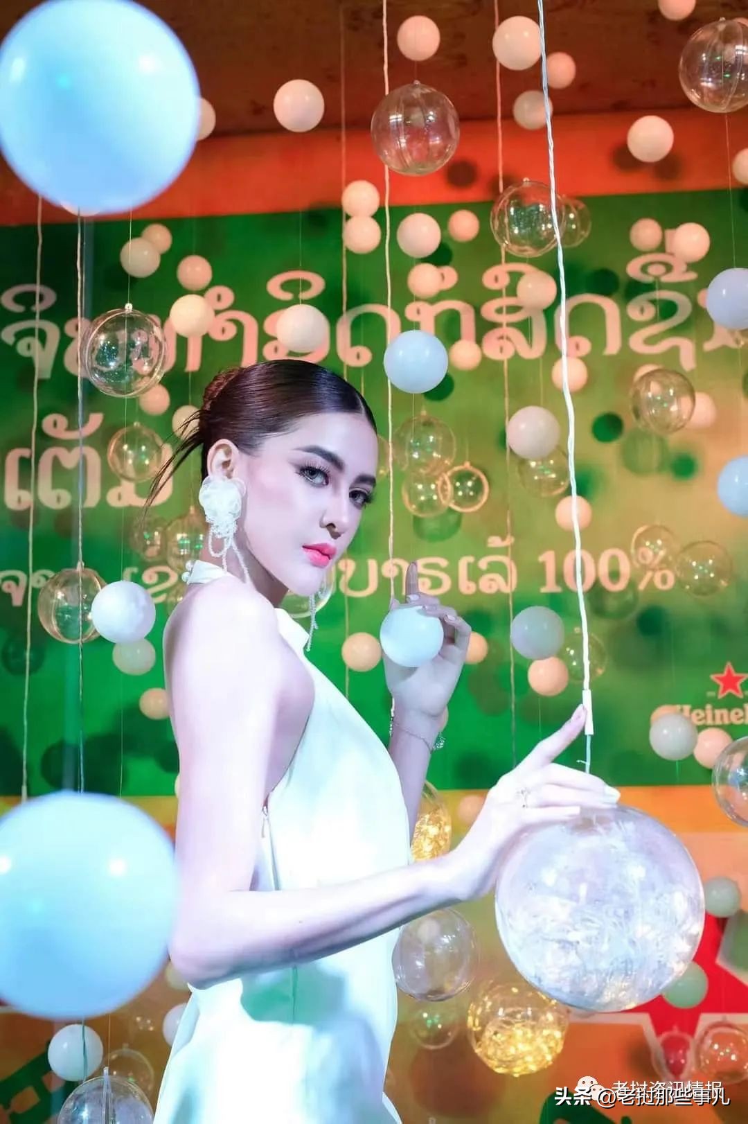 Lao female stars have a good temper!Can a good top-notch beauty be ...