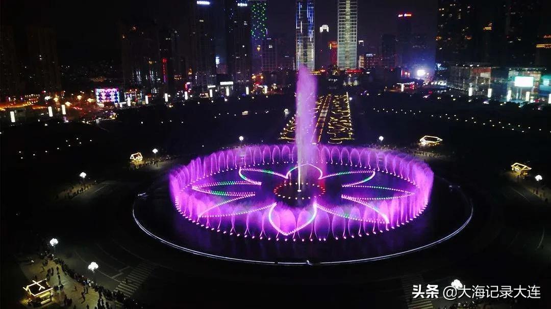 Dalian landmark Xinghai Square 6 scenic spots are suitable for taking ...