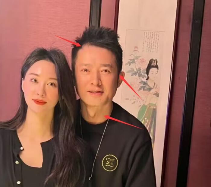A recent photo of 50-year-old Ren Quan was exposed, and the hairline ...