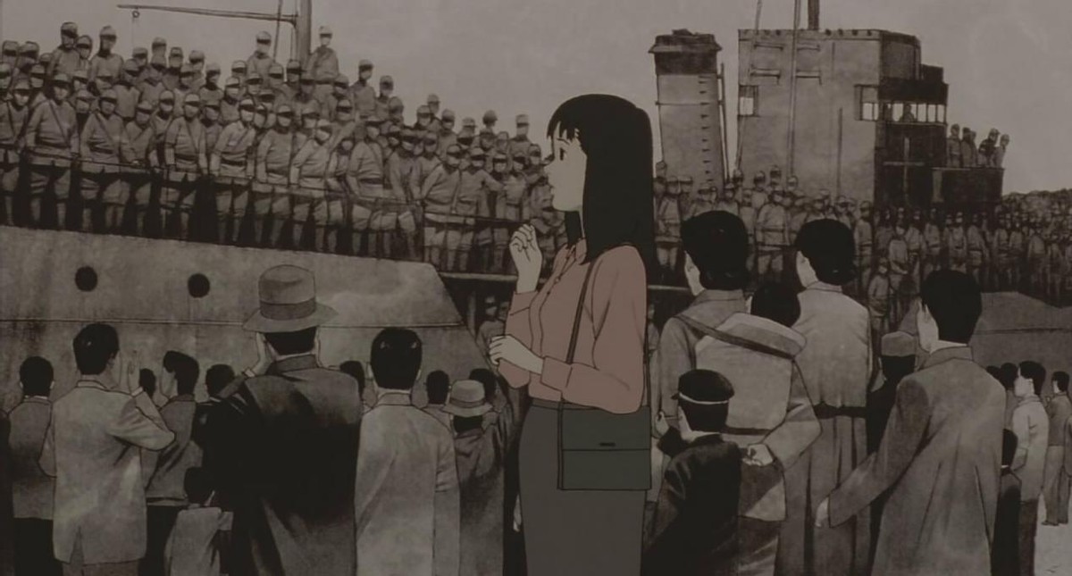 Through the works of Japanese cartoonist Toshi Kon, how does he express ...