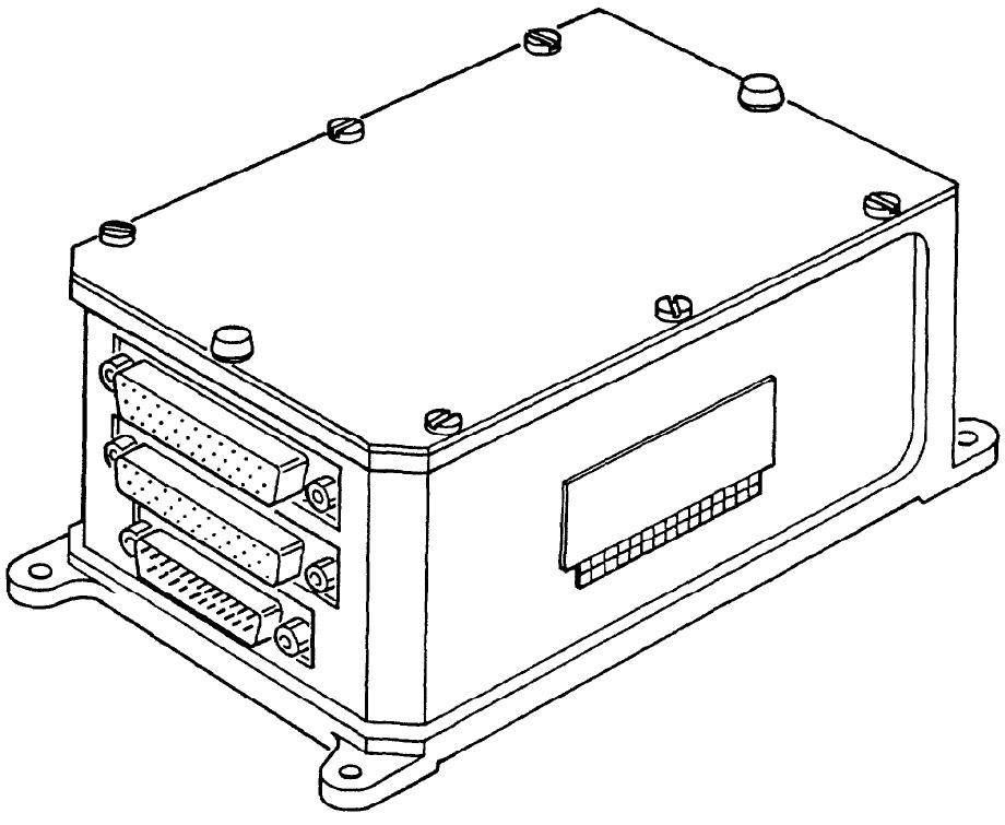 Helicopter airborne electronic equipment display control unit working ...