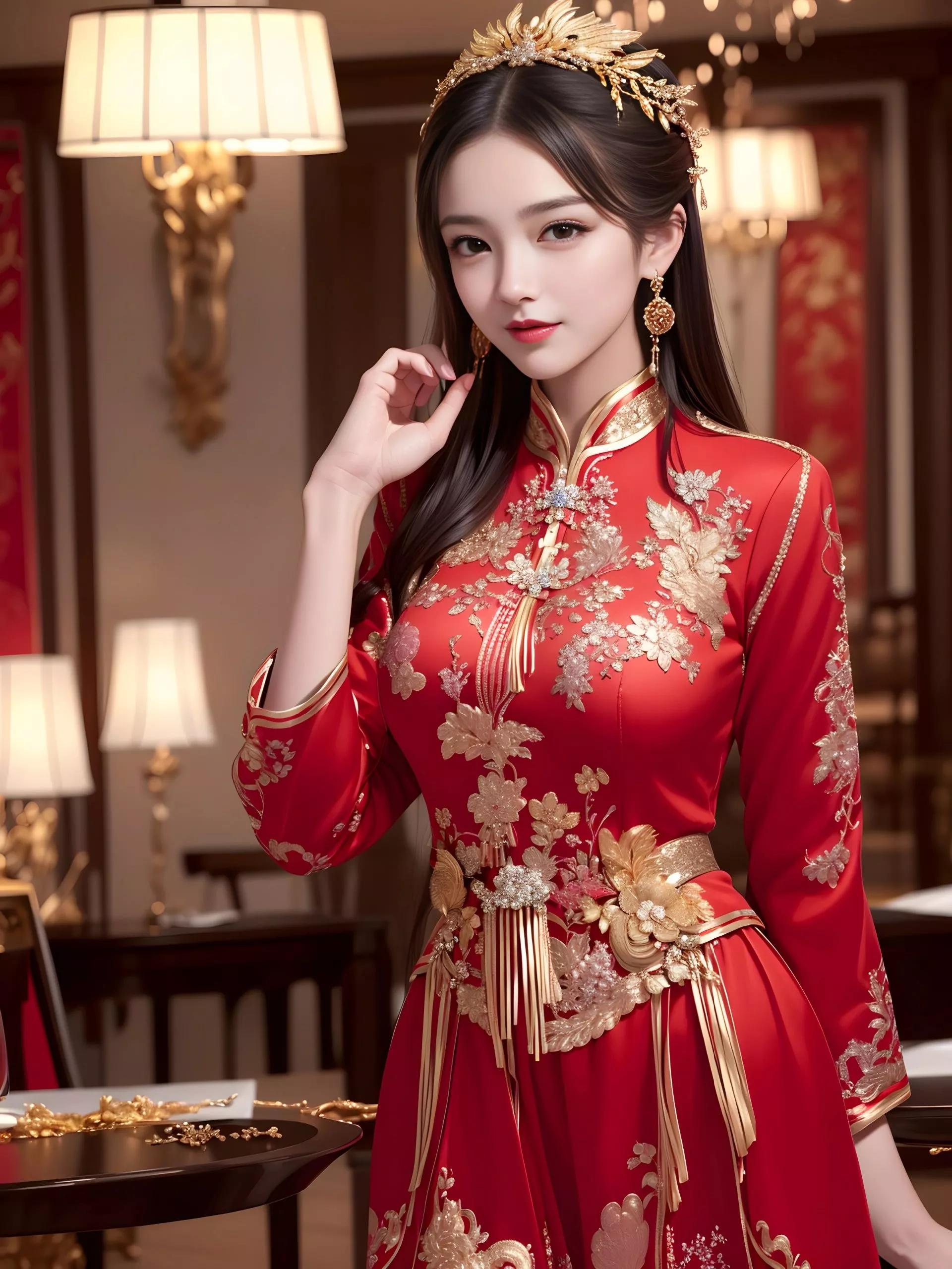 The person you like wearing a phoenix crown and Xiapei - iNEWS