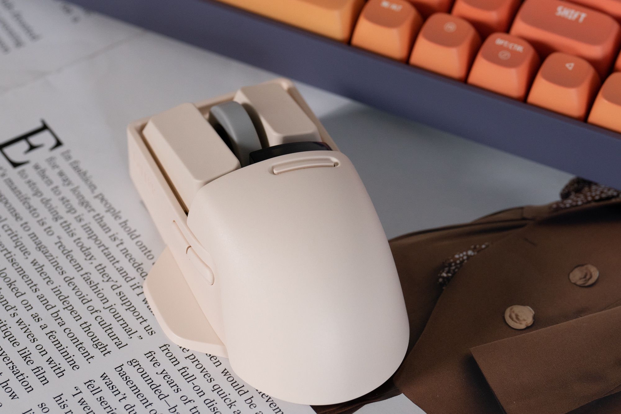 Brilliant technological design --- Luofei Xiaoqiao three-mode wireless ...