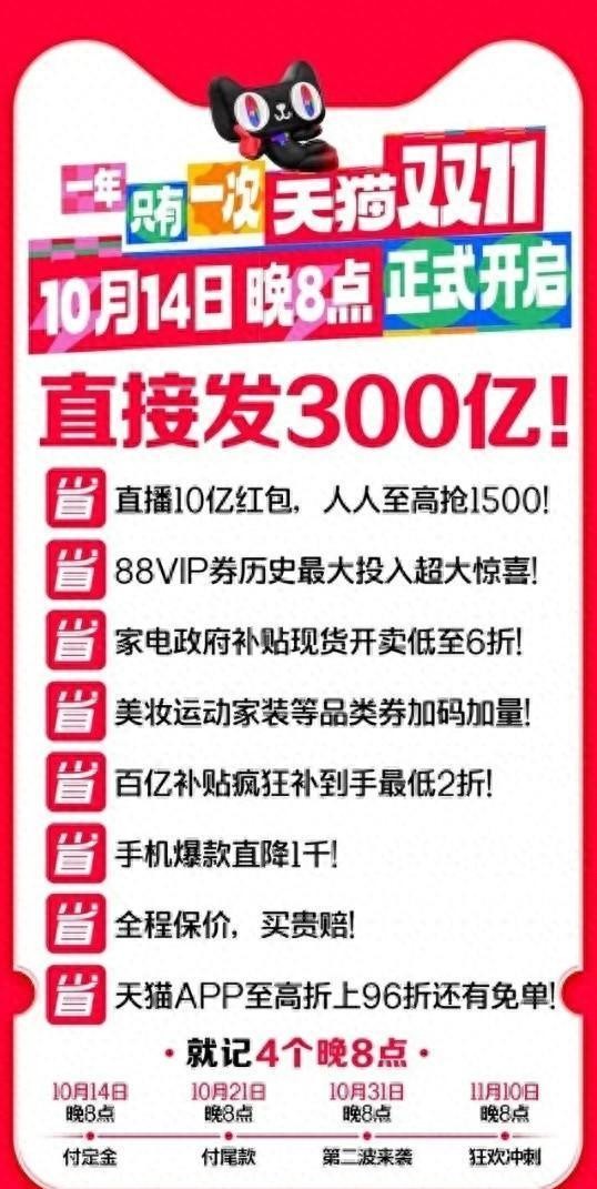 In 2024, Tmall Double 11 platforms are interconnected, with greater traffic and the largest ...