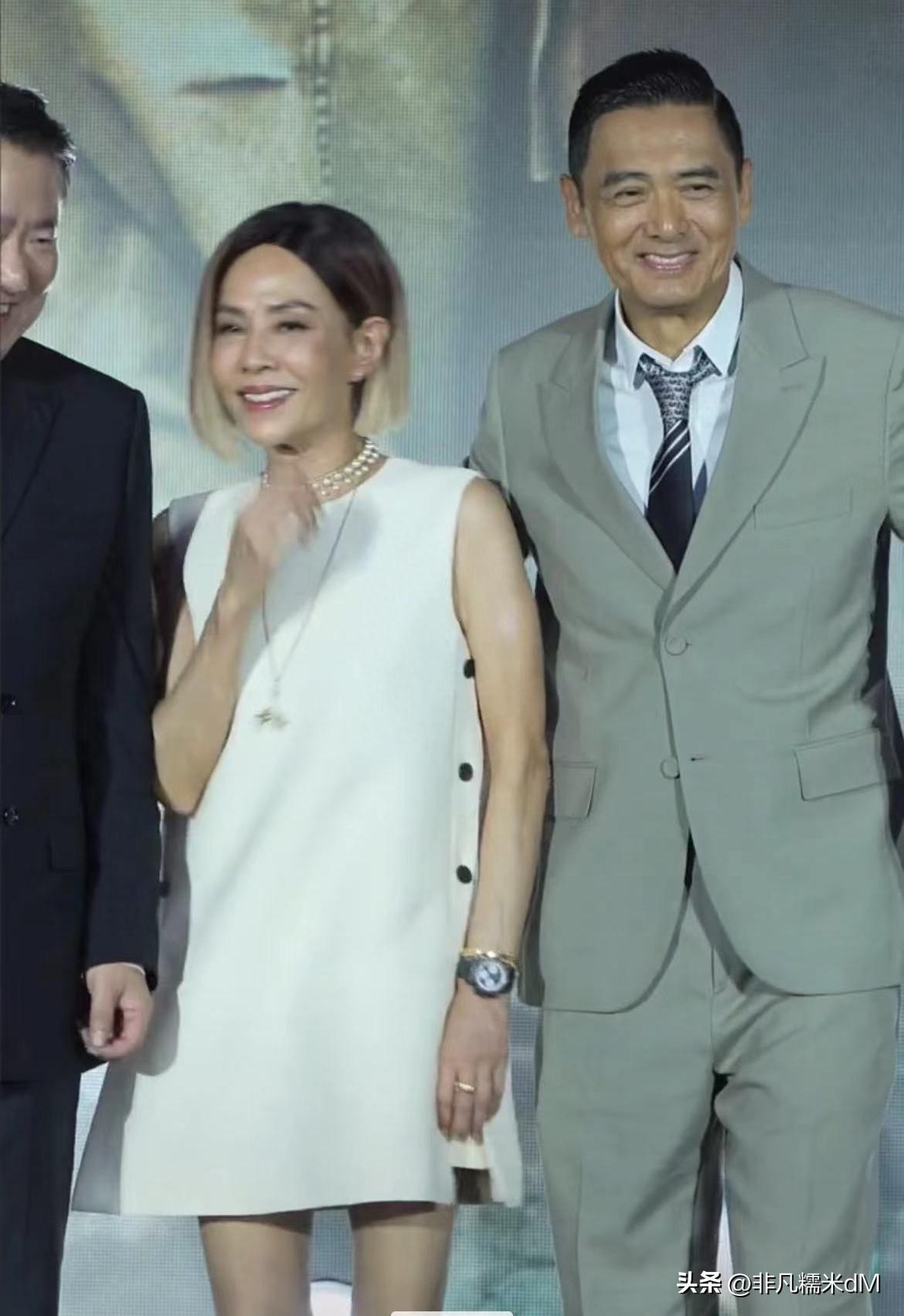 Chow Yun Fat is too embarrassing! The sister-in-law next to her is ...
