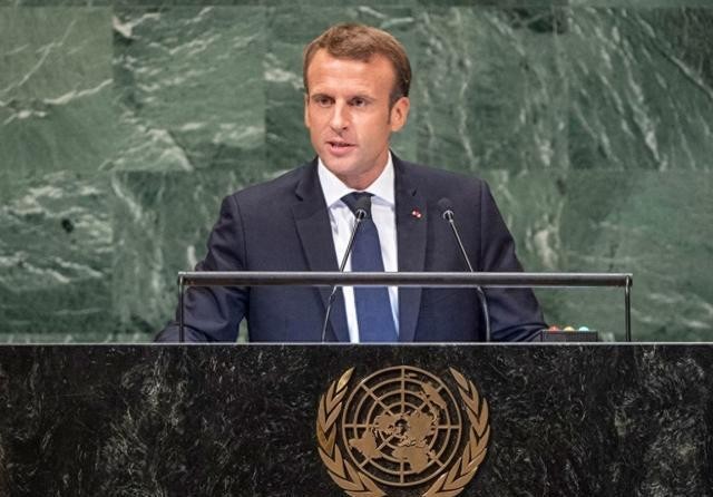 Macron stressed: "The supply of weapons to Israel for combat in the ...