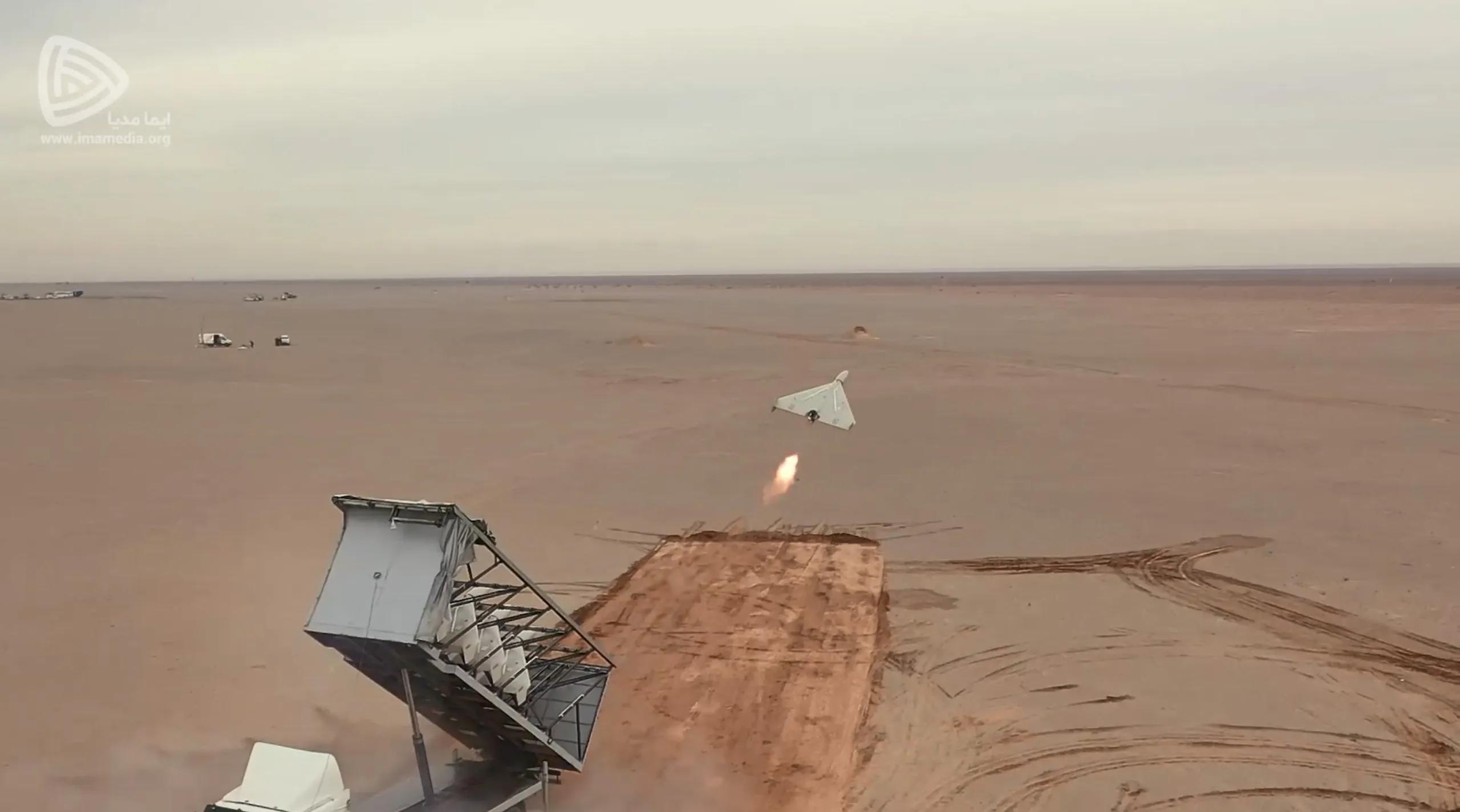 The world's first combat swarm drone, Iran's Shahed 136 - iMedia