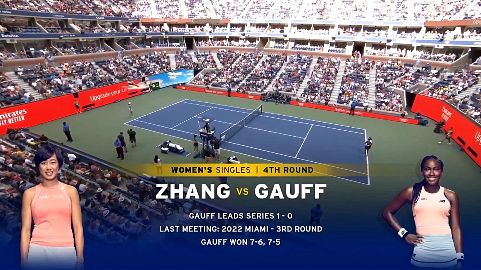 The 5-3 lead was reversed!Zhang Shuai lost two 5-7 to Gao Fu, missed ...
