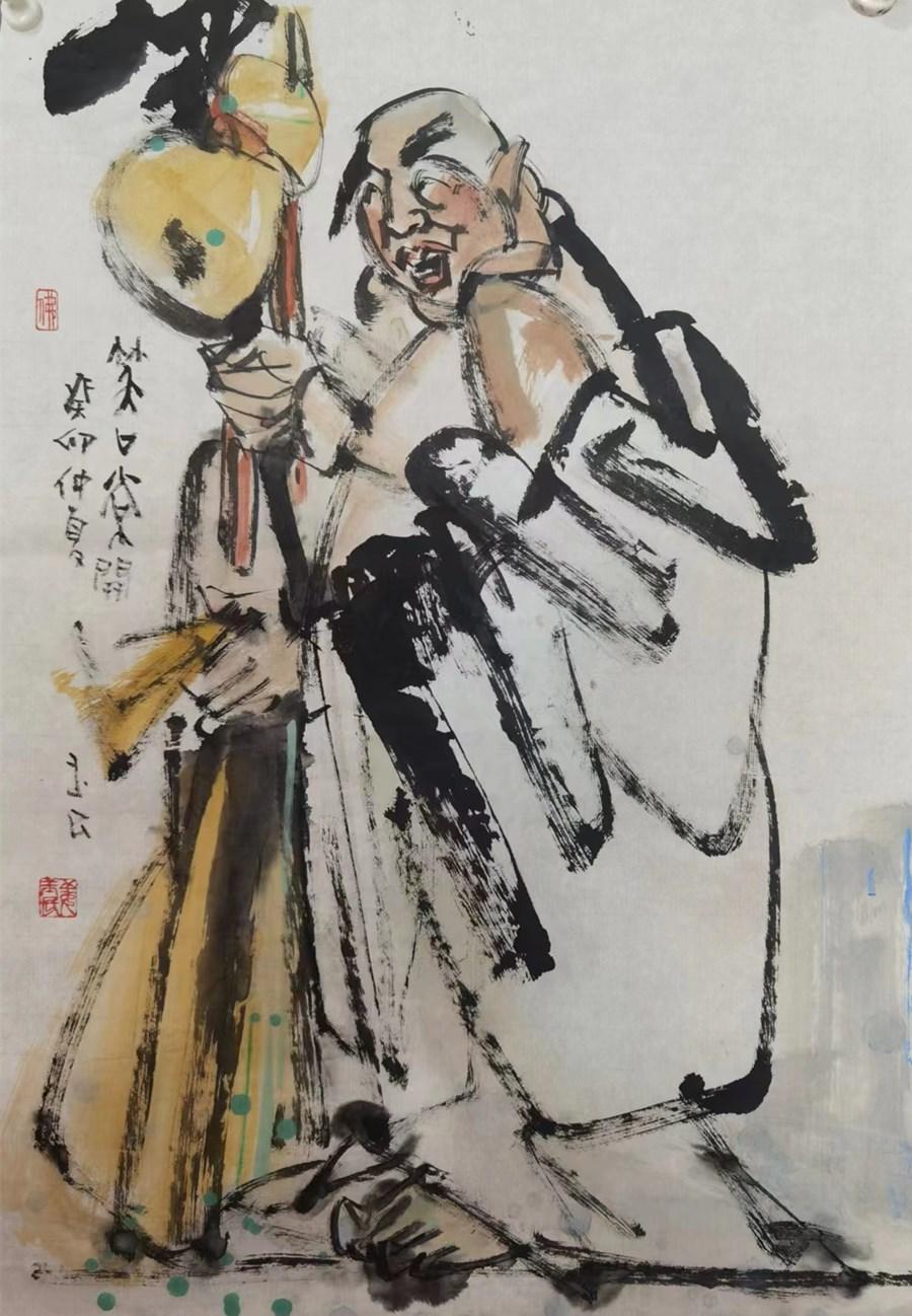 Painter Jiang Yumin: Zen-like ink painting is full of all kinds of life ...
