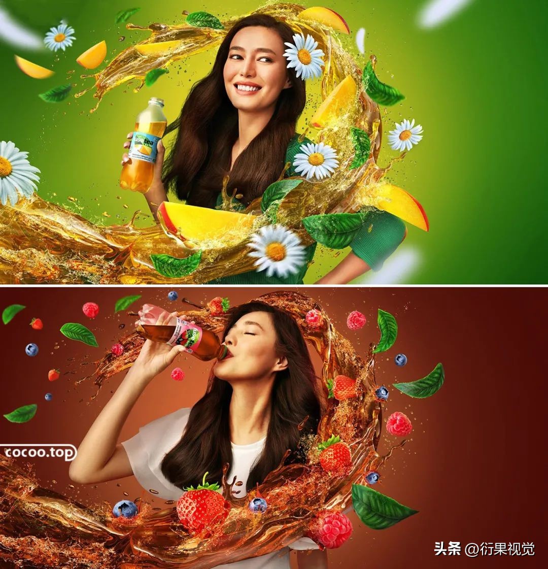 [E-commerce art design] Curve composition! Is it the most elegant? - iMedia
