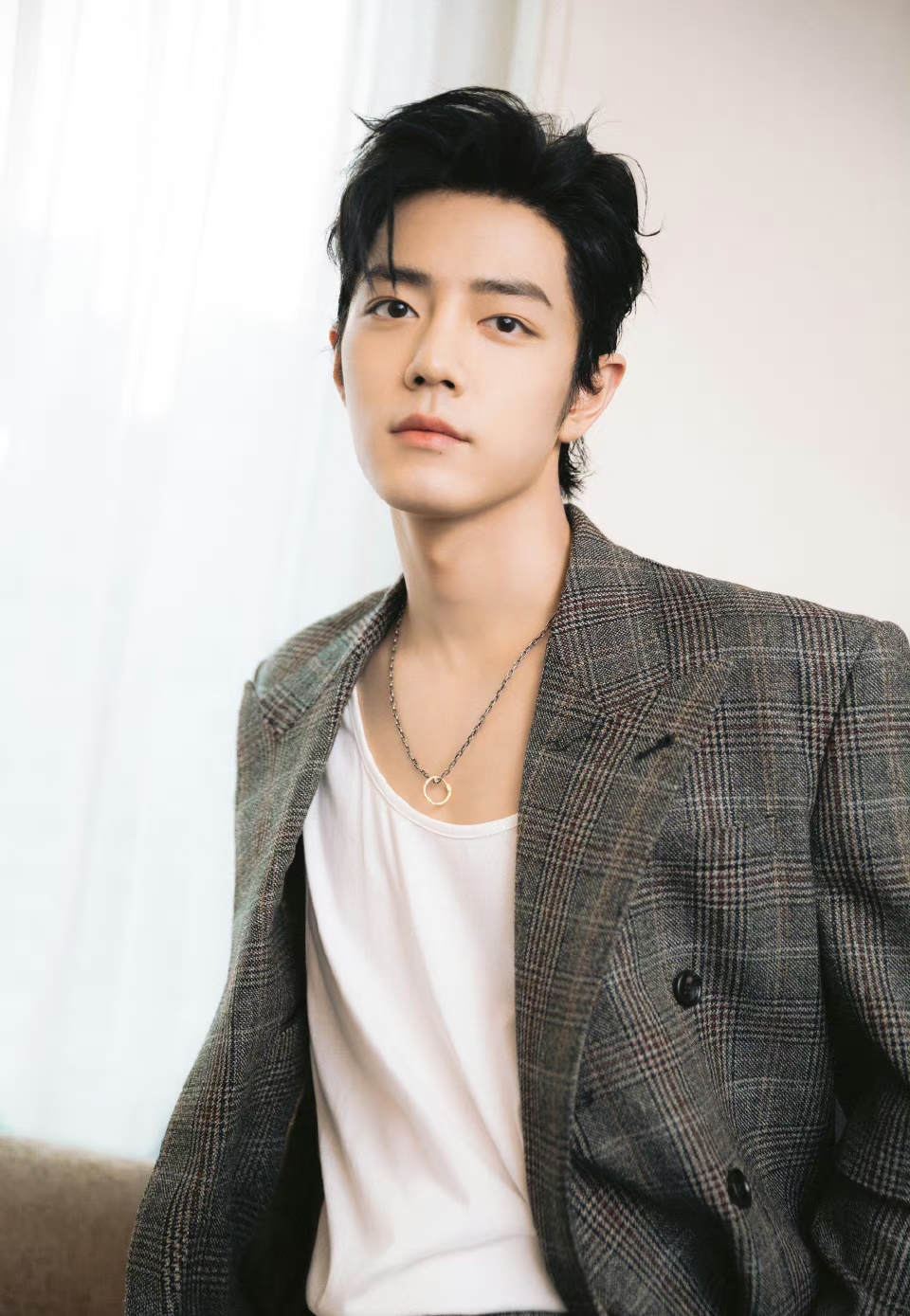 The official announcement of the hero and heroine of the movie Condor Shooting, Xiao Zhan and ...