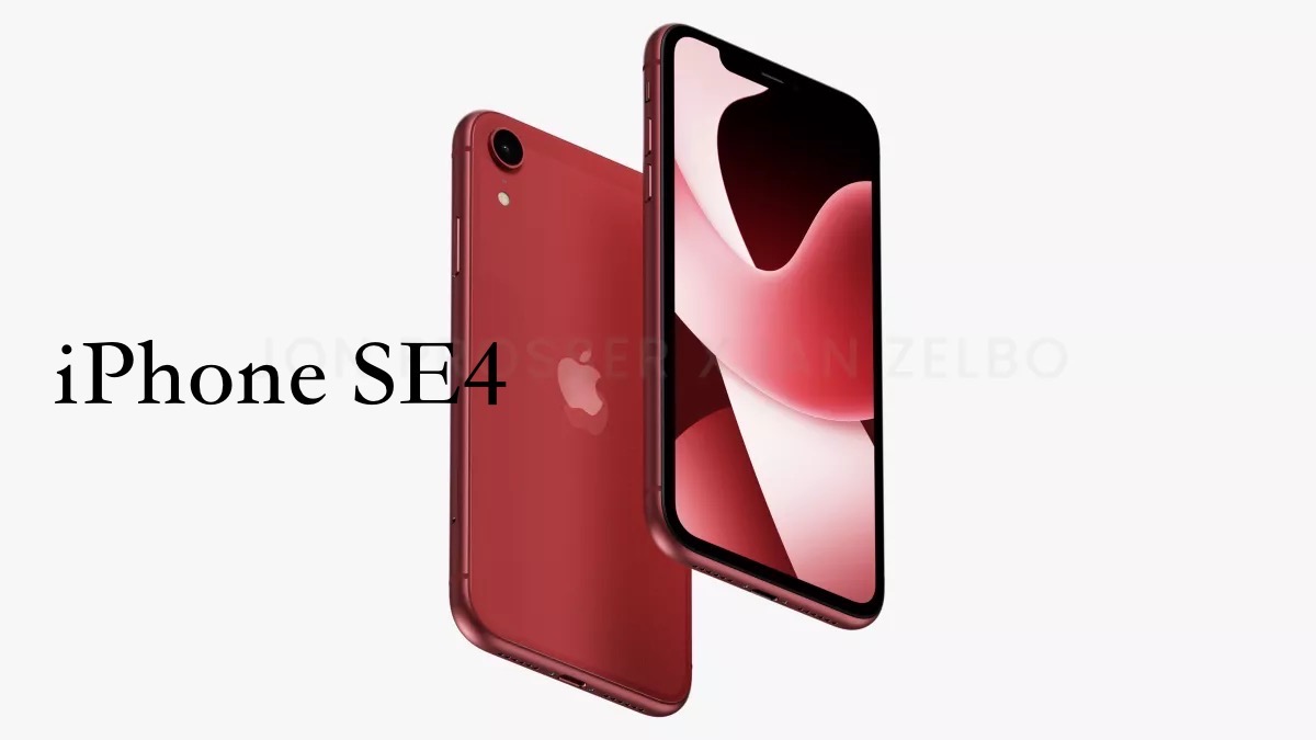 iPhone SE4 rendering exposure, what is the difference with iPhone SE3 ...