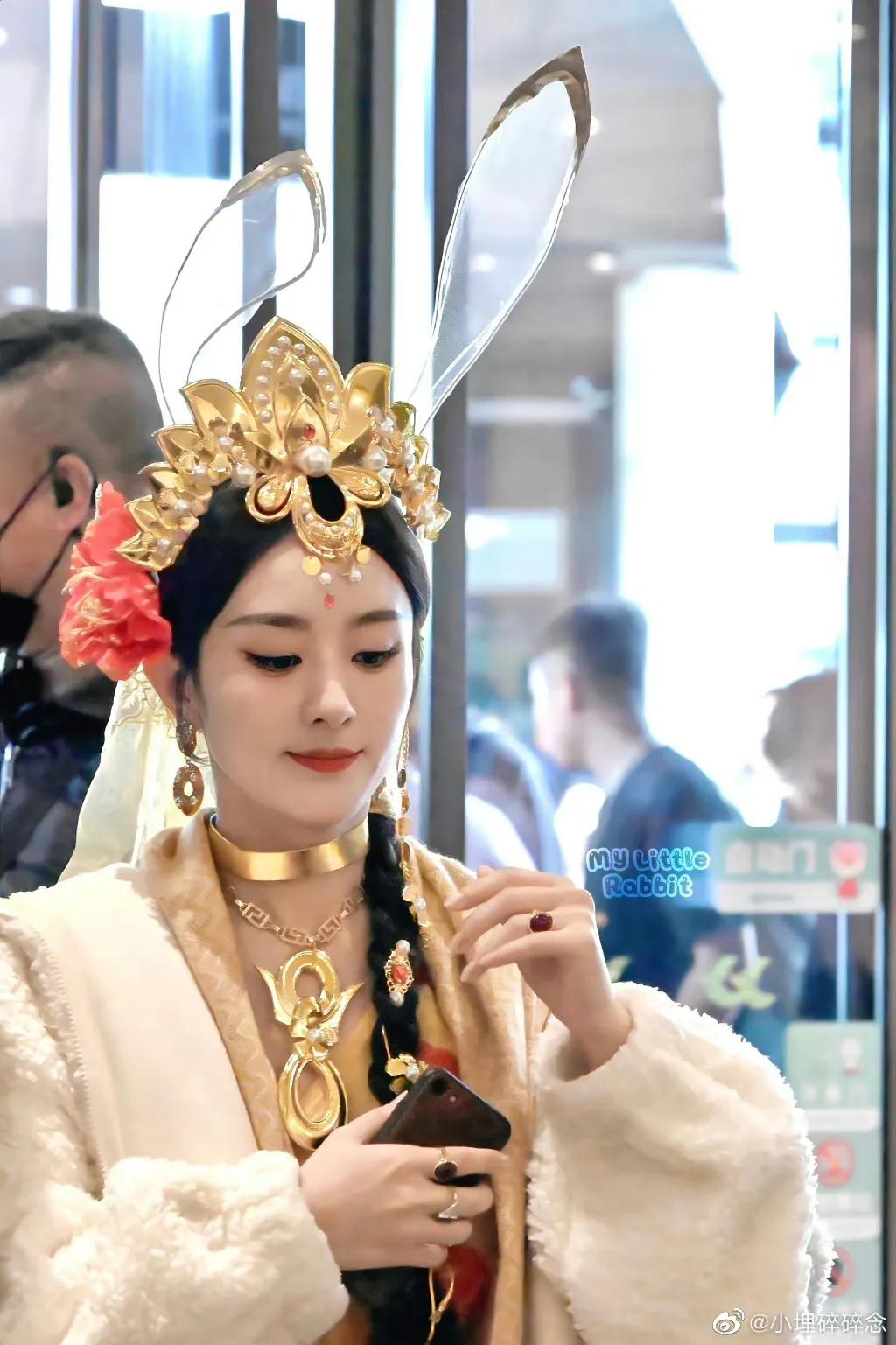 "Cute Tan Tan Tan 3" latest Reuters Zhao Liying, so cute and beautiful ...