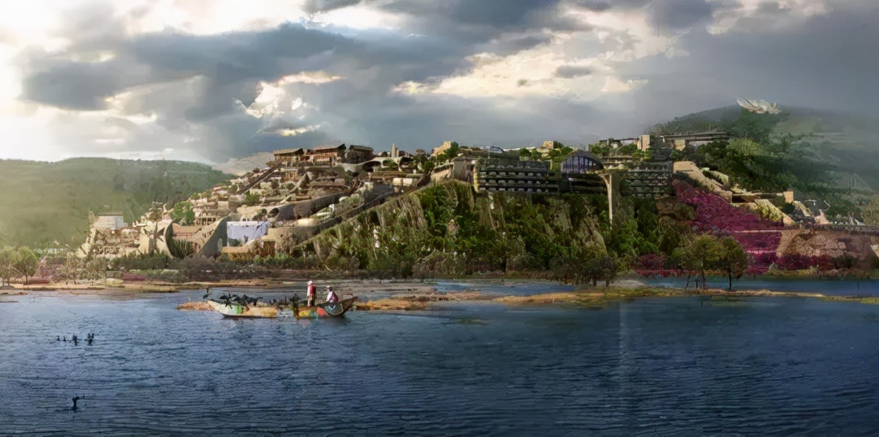 How did the Chinese version of Santorini, the ideal state of Dali ...