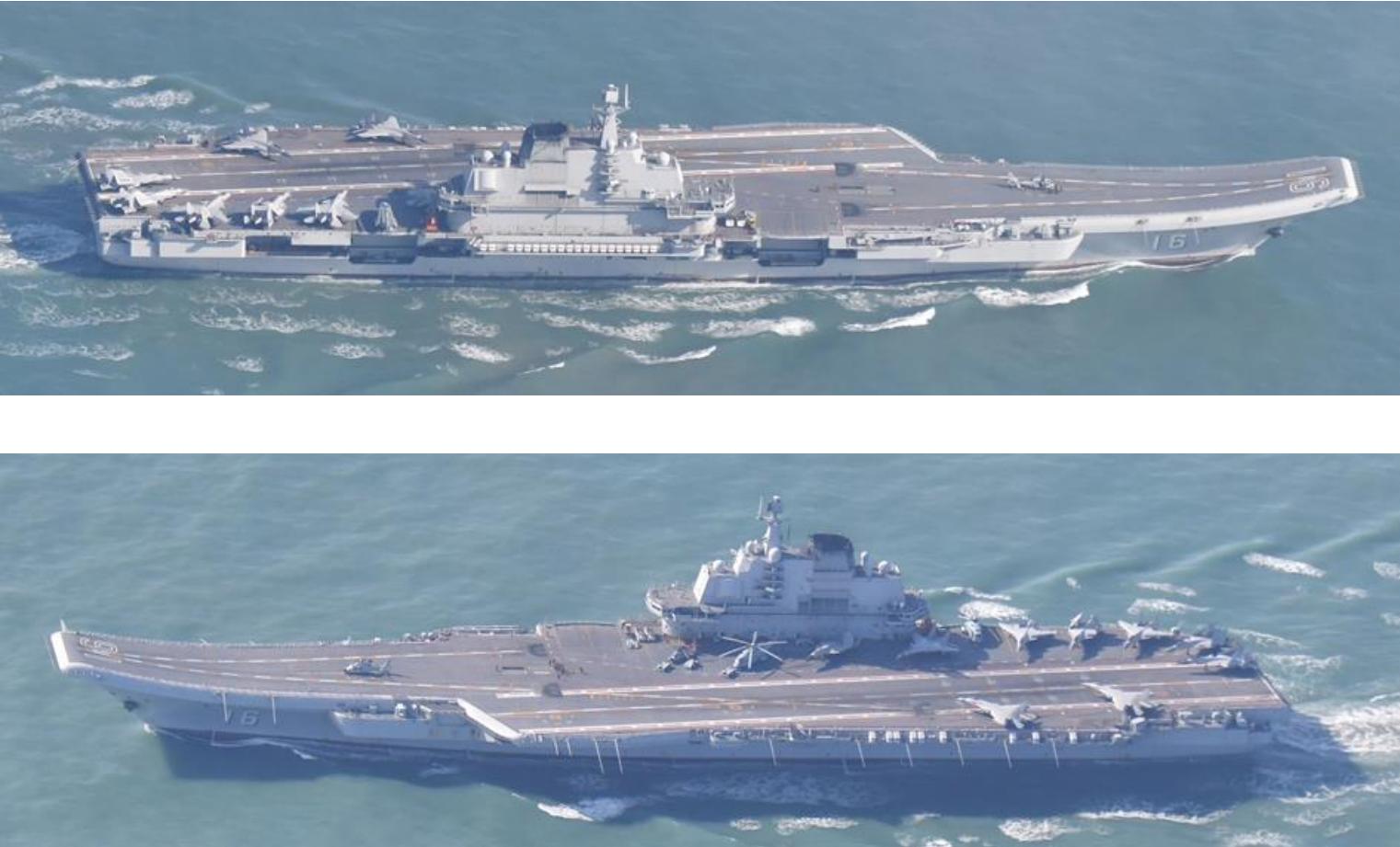 The huge fleet of the Chinese Navy sailed into the Western Pacific, US ...
