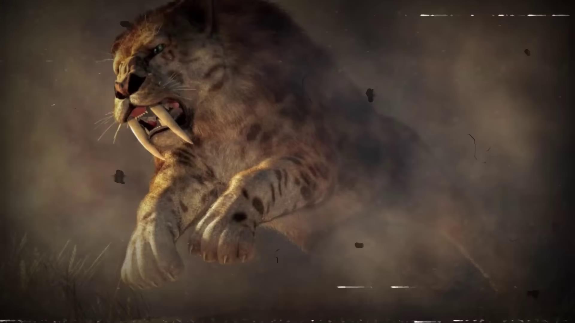 Ancient Behemoths Showdown: Saber-toothed Tiger vs. Siberian Tiger ...