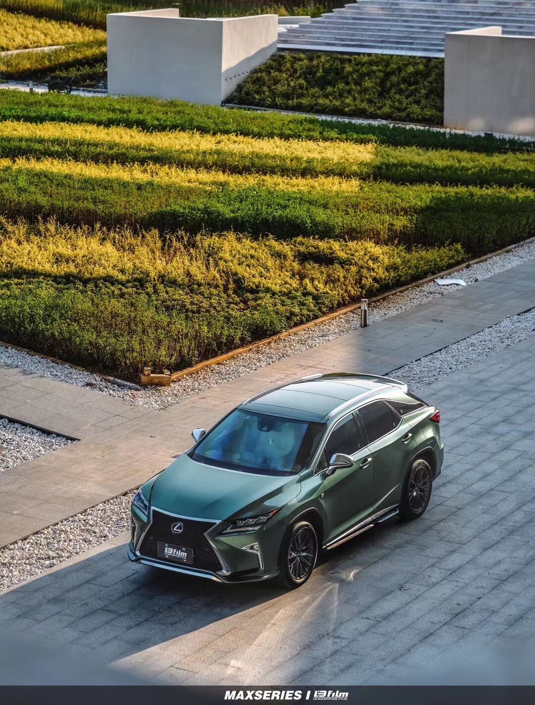 Lexus RXLB liquid metal Cangling Green MC644, quiet and empty, low-key and calm - iNEWS