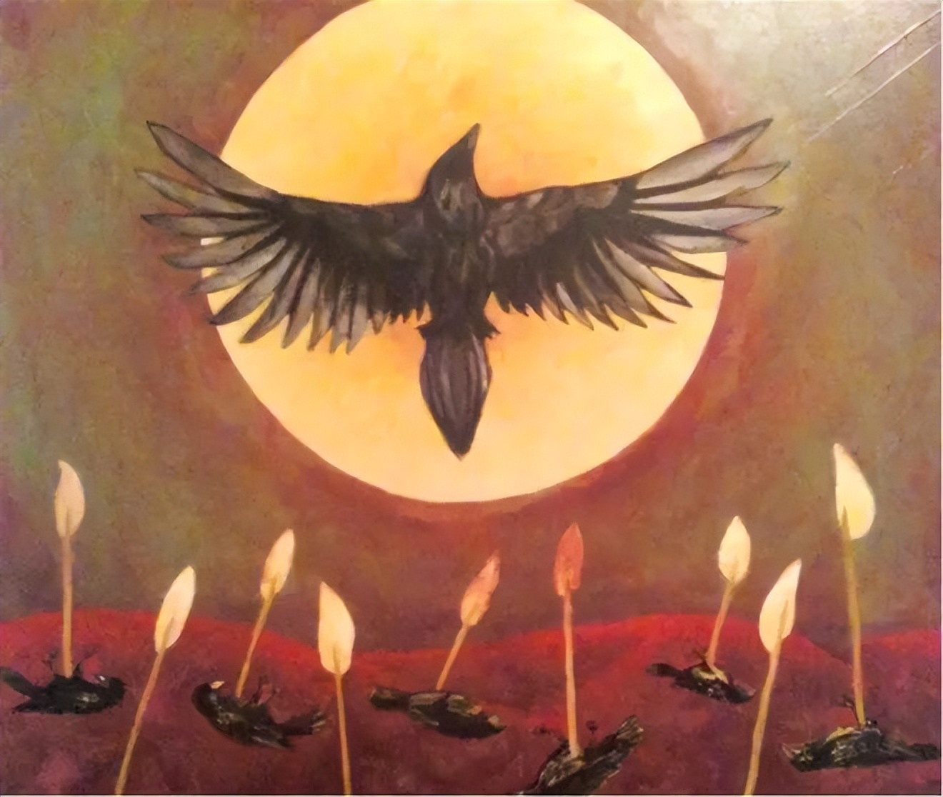 From the divine bird to the ominous bird, how much has the crow ...