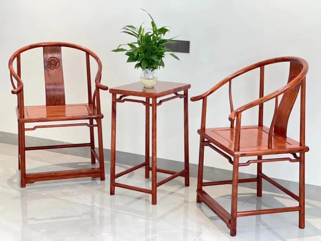 Hainan Huanghuali chair three-piece set - iNEWS