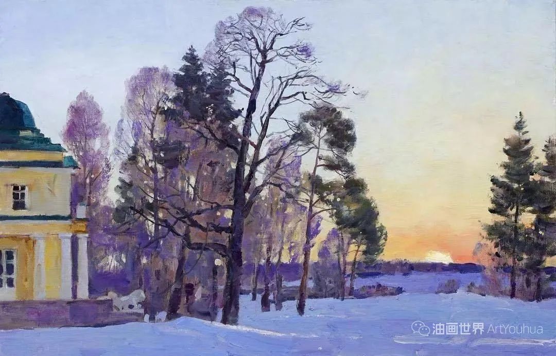 The art of landscape oil painting by the teachers of Repin Academy of Fine Arts - iMedia