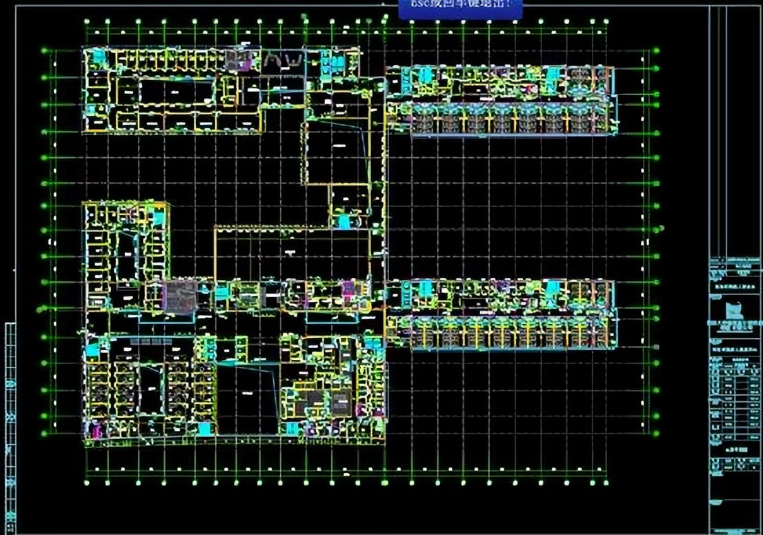 CAD medical architectural drawings, rehabilitation floor plan CAD ...
