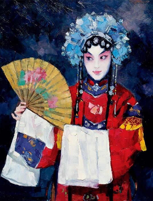 Appreciation of Liu Su's modern body oil painting - iNEWS