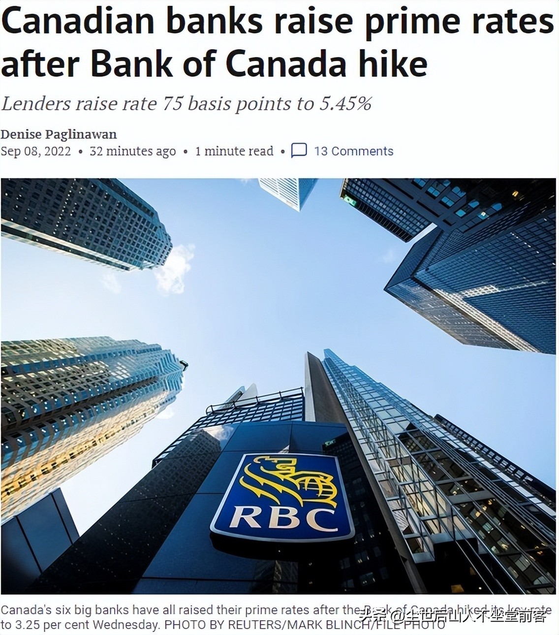 Home Loans: Who's Worst About Canadian Mortgage Rates Rising to 5.45% ...