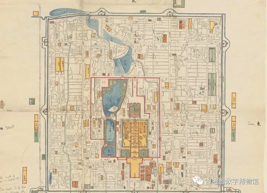 "Rare Map" Late Qing Dynasty "Beijing Dili (Li) Complete Map" - iNEWS