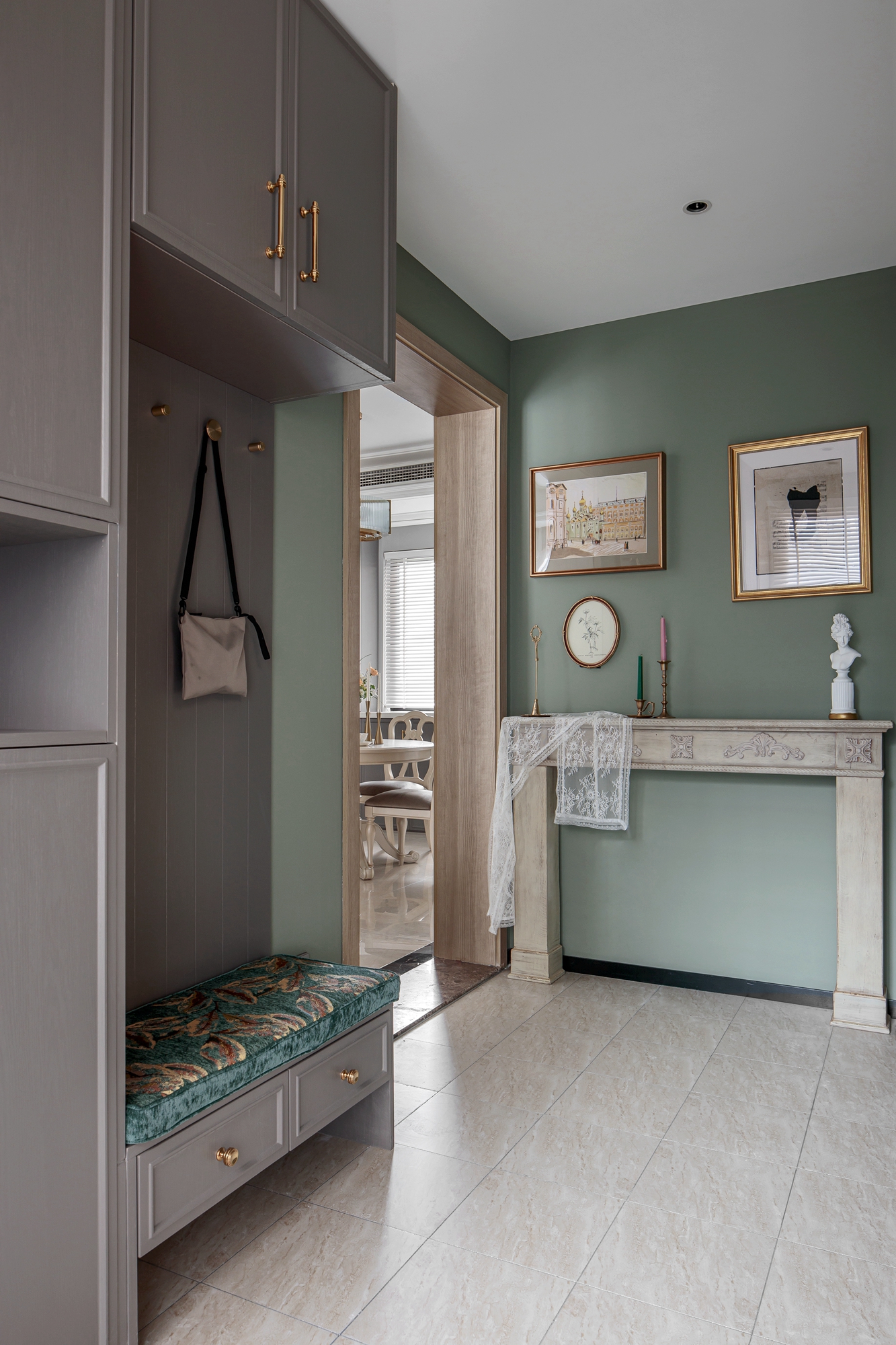 Jiusi Decoration ‖130㎡European court style, retro luxury and high style ...