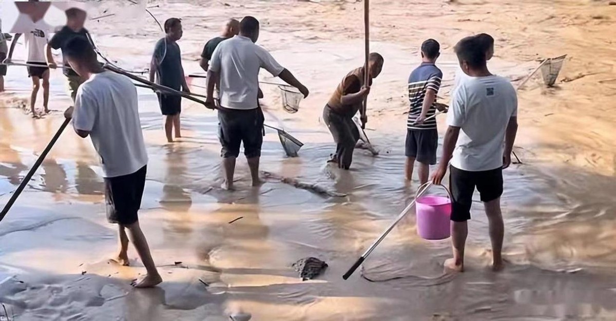 The Yellow River reproduces the spectacle of "flowing fish". The big ...