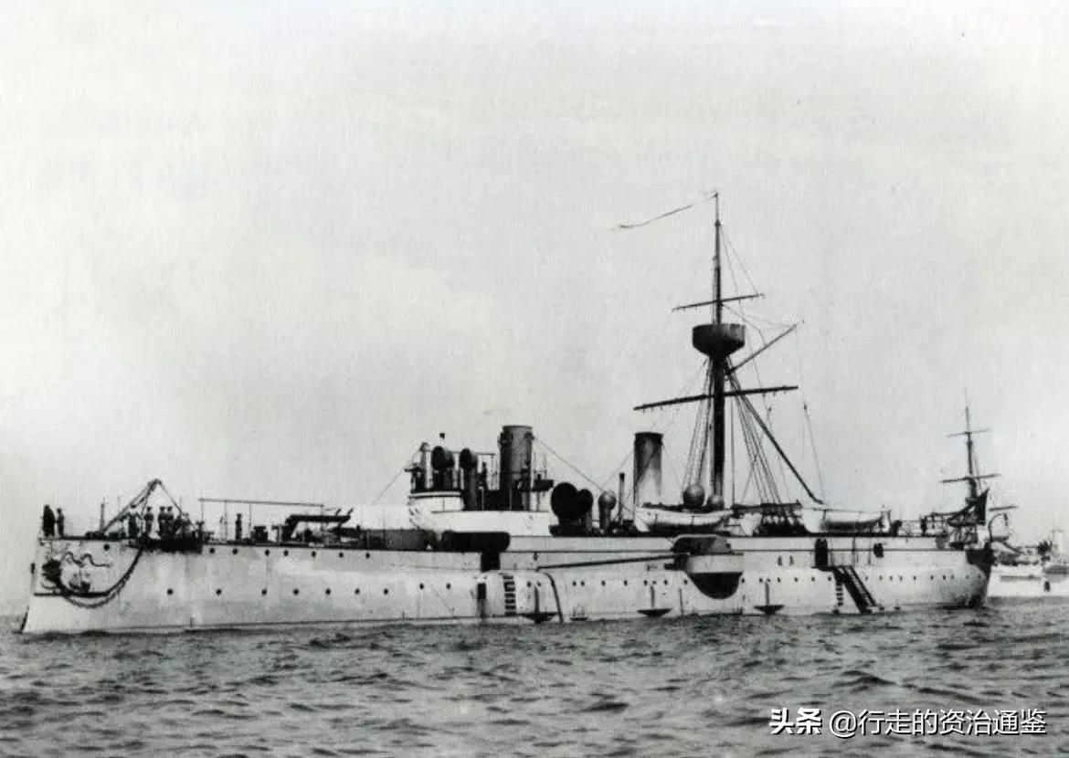 What is the strength of the self-made ironclad "Pingyuan" in the Qing ...