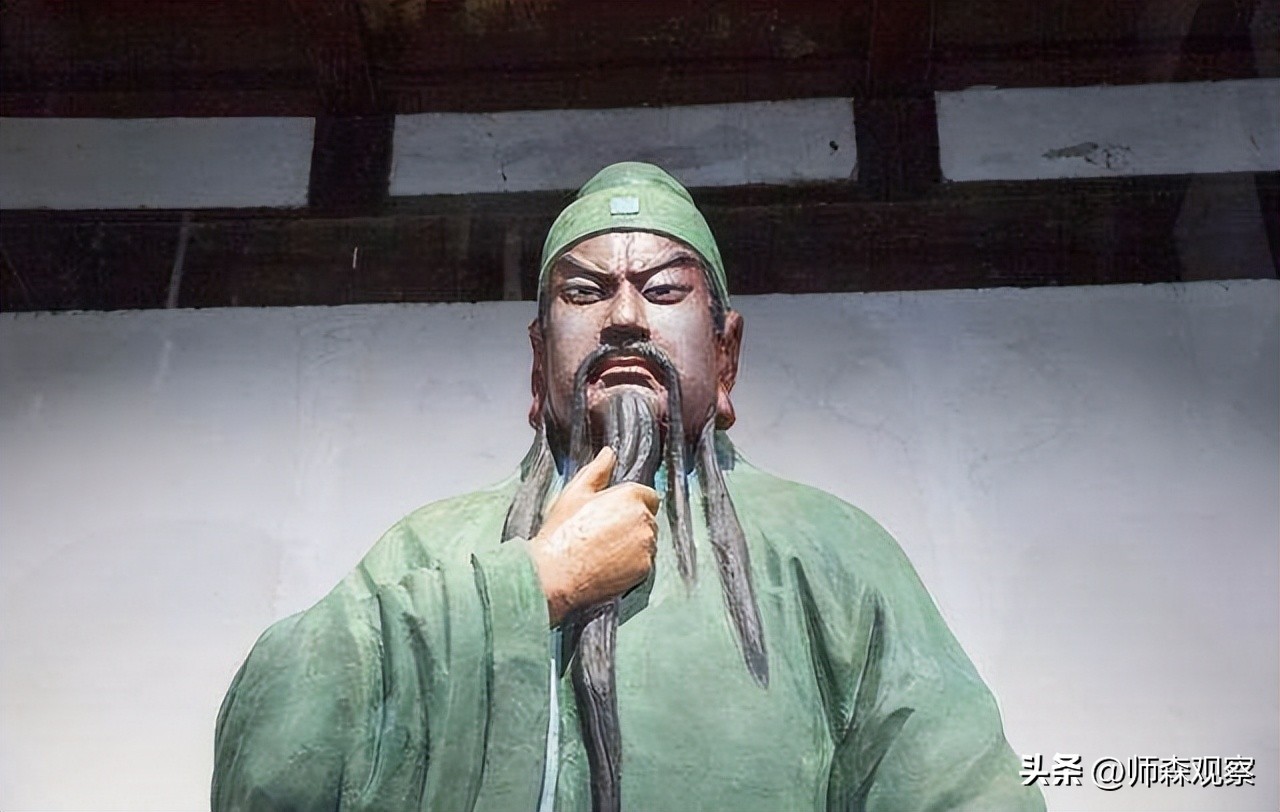 Visiting the tomb of Guan Yu in Dangyang and burying Guan Yu's body ...