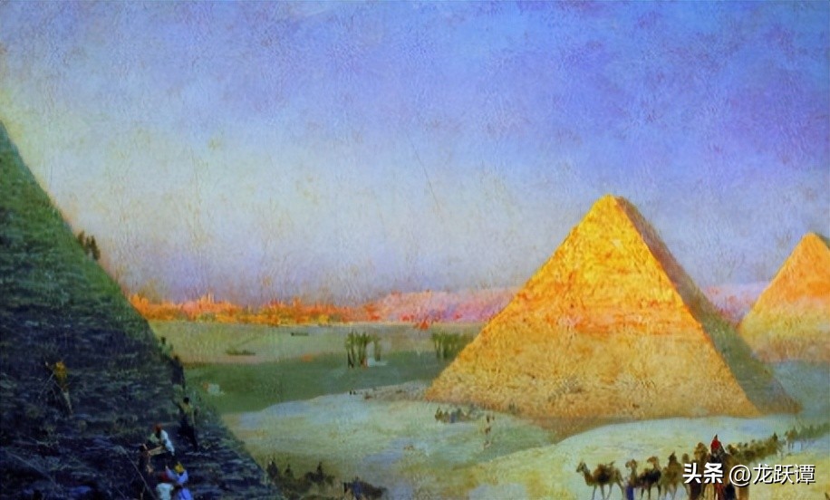 During the Old Kingdom, Egypt built pyramids. What is the relationship ...
