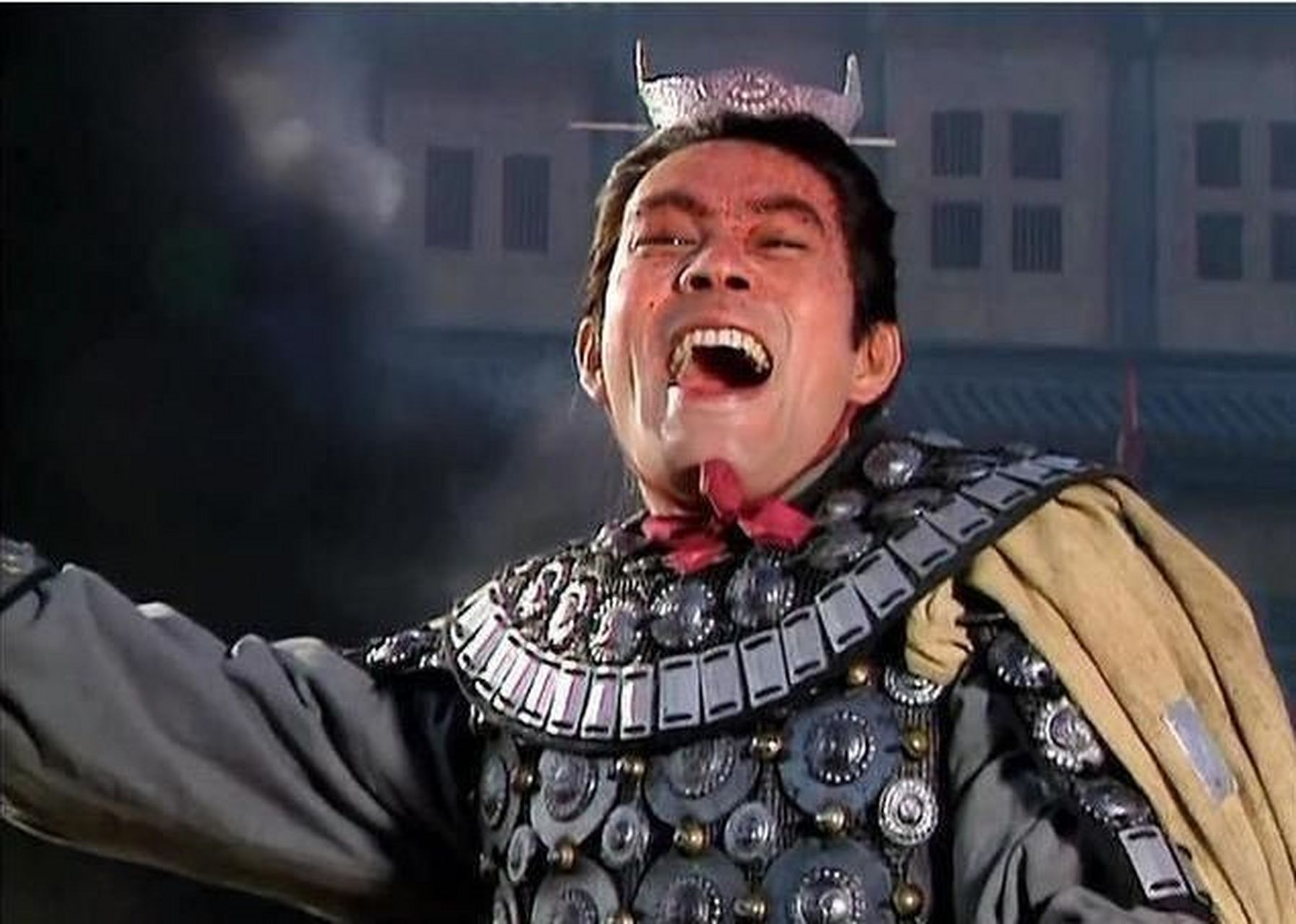 Two people who used Fang Tian's painted halberd in history, one is ...