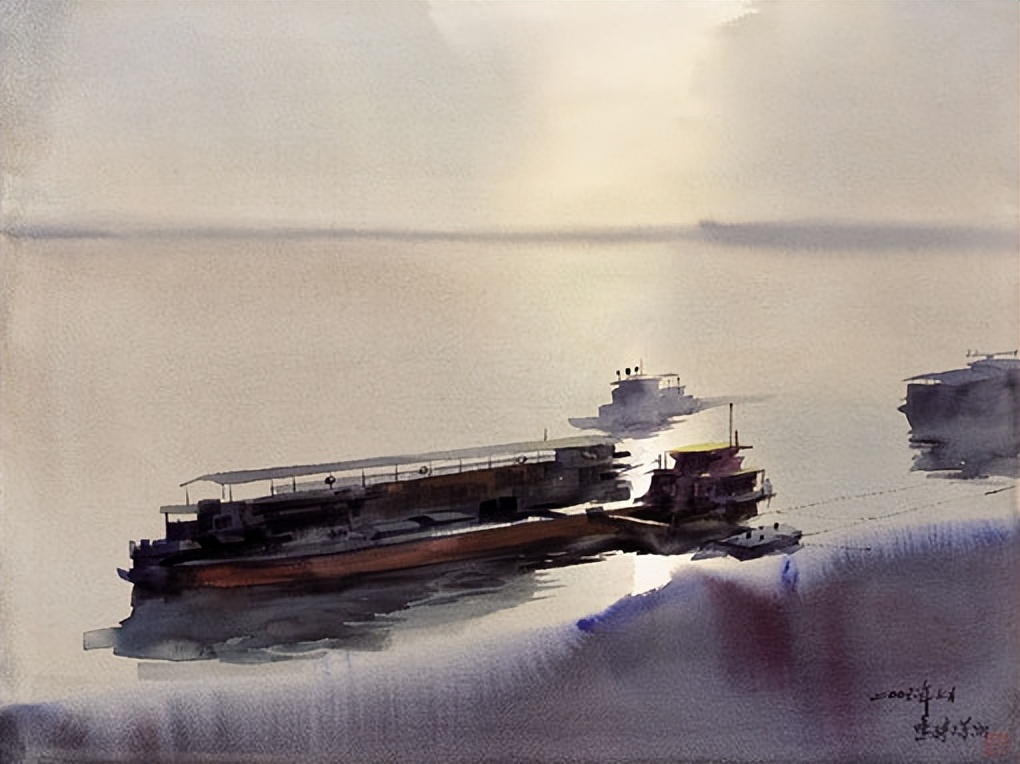 Chinese Art Watercolor Paintings (1) Appreciation of Chinese Watercolor ...