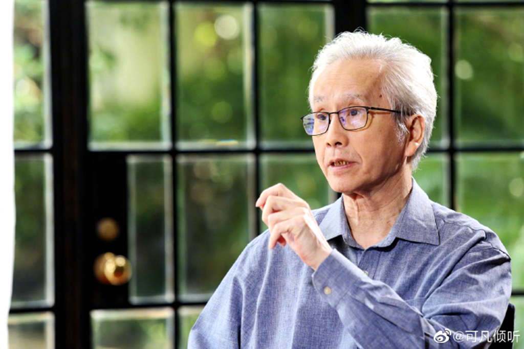 A recent photo of the famous Shanghai composer Jin Fuzai, who composed ...