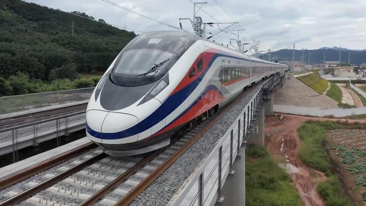 The high-speed rail technology that Thailand wants, we gave it, the ...