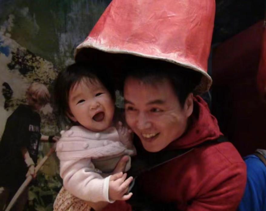 Lin Ruiyang's birthday son and daughter celebrated his birthday! Zhang ...