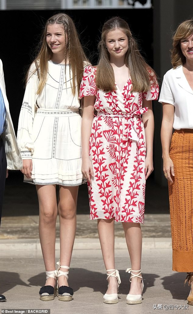 The Queen's Way to Raise!Spain's high-value princess can speak Chinese ...