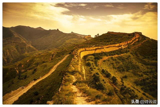 The Great Wall was not a landscape in ancient times, but now it is ...