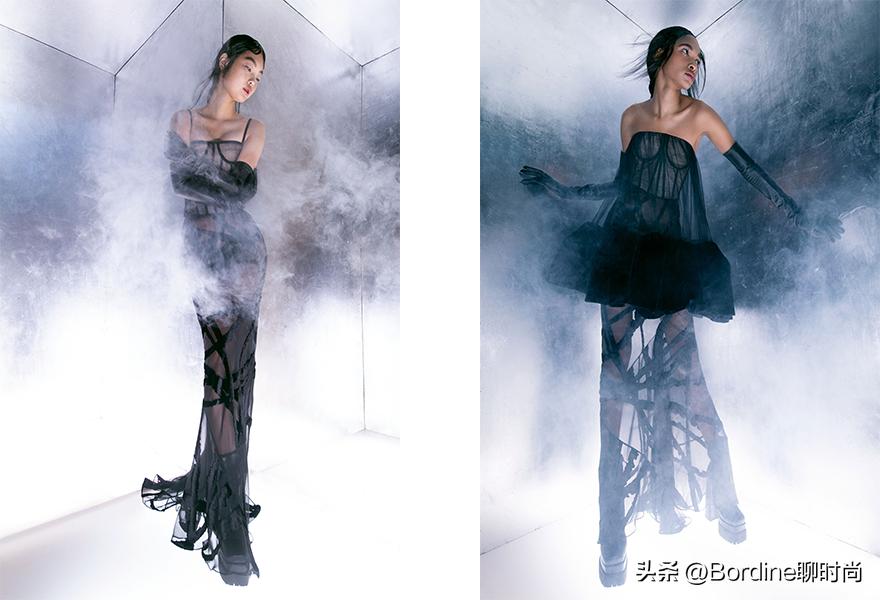 Bach Mai 2023 early autumn series, fishtail lines, soft curves - iMedia