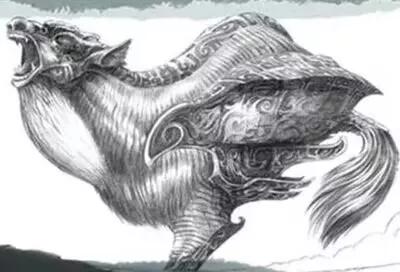 The Classic of Mountains and Seas: The One-legged Sacred Cow - Kui Cow ...