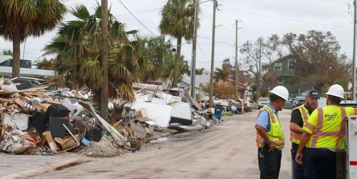 This year's king of winds ravaged the southeastern United States, with ...