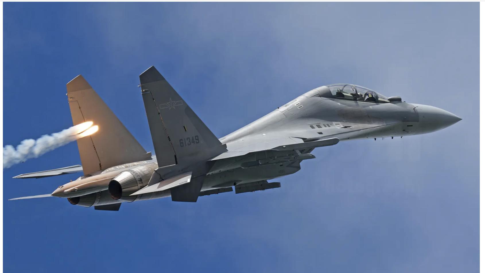 The People's Liberation Army's J-16 is in service with 300, and the U.S ...