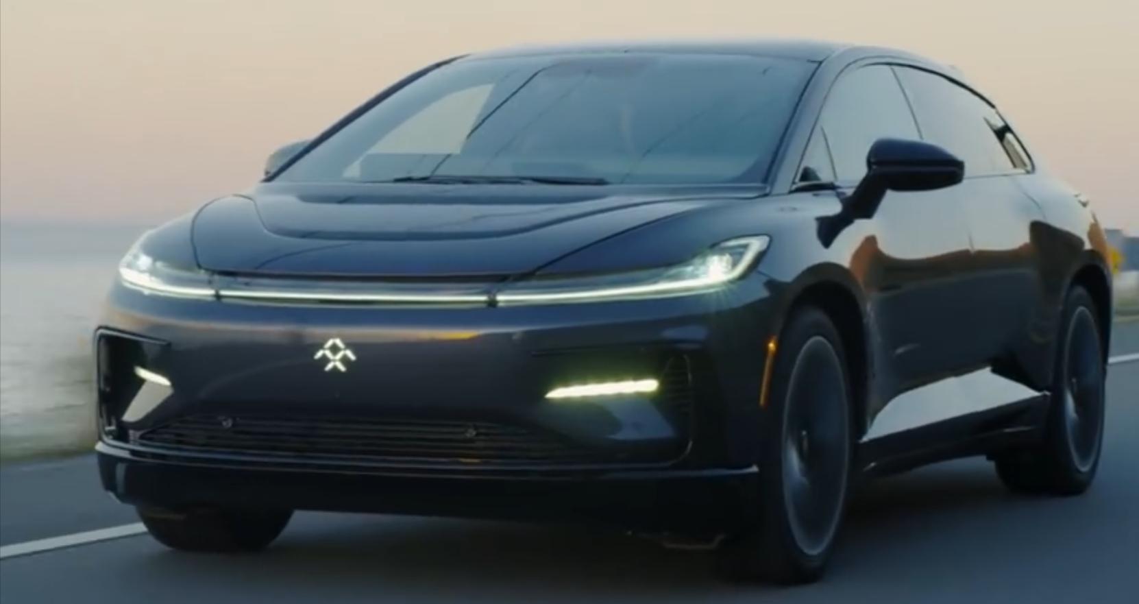 Faraday Future's official announcement: FF91 quasi-production car arrives in Shanghai. After 8 ...