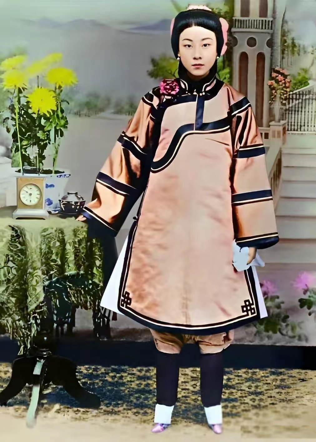 The old photos of the late Qing Dynasty, the three famous prostitutes ...