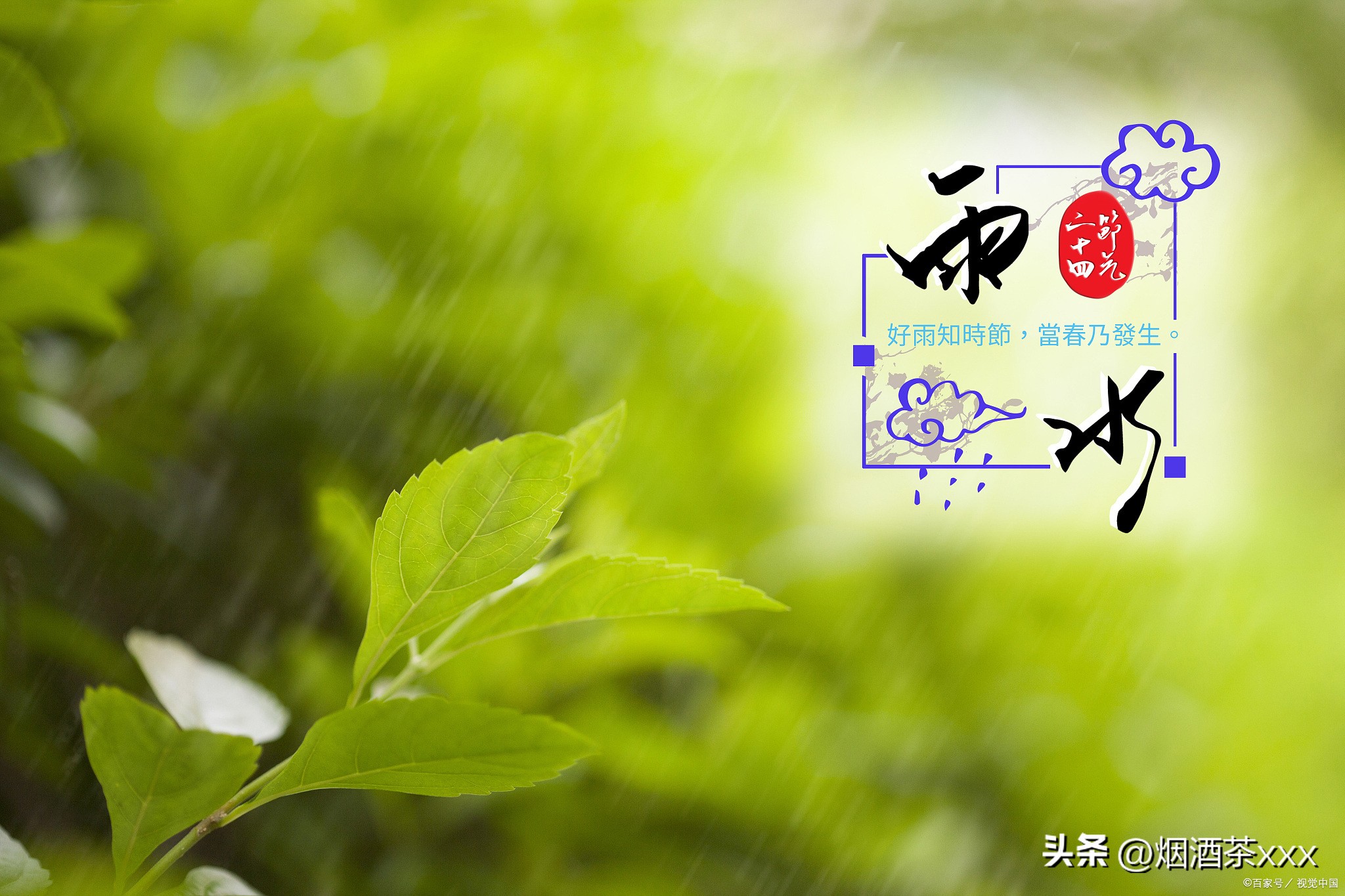 Appreciation of poems in rainy days in May - iMedia