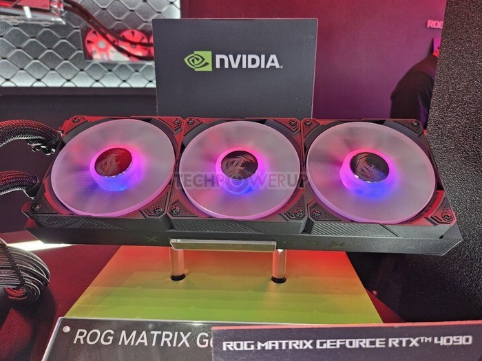 ASUS releases ROG Matrix RTX 4090 water-cooled graphics card, liquid ...