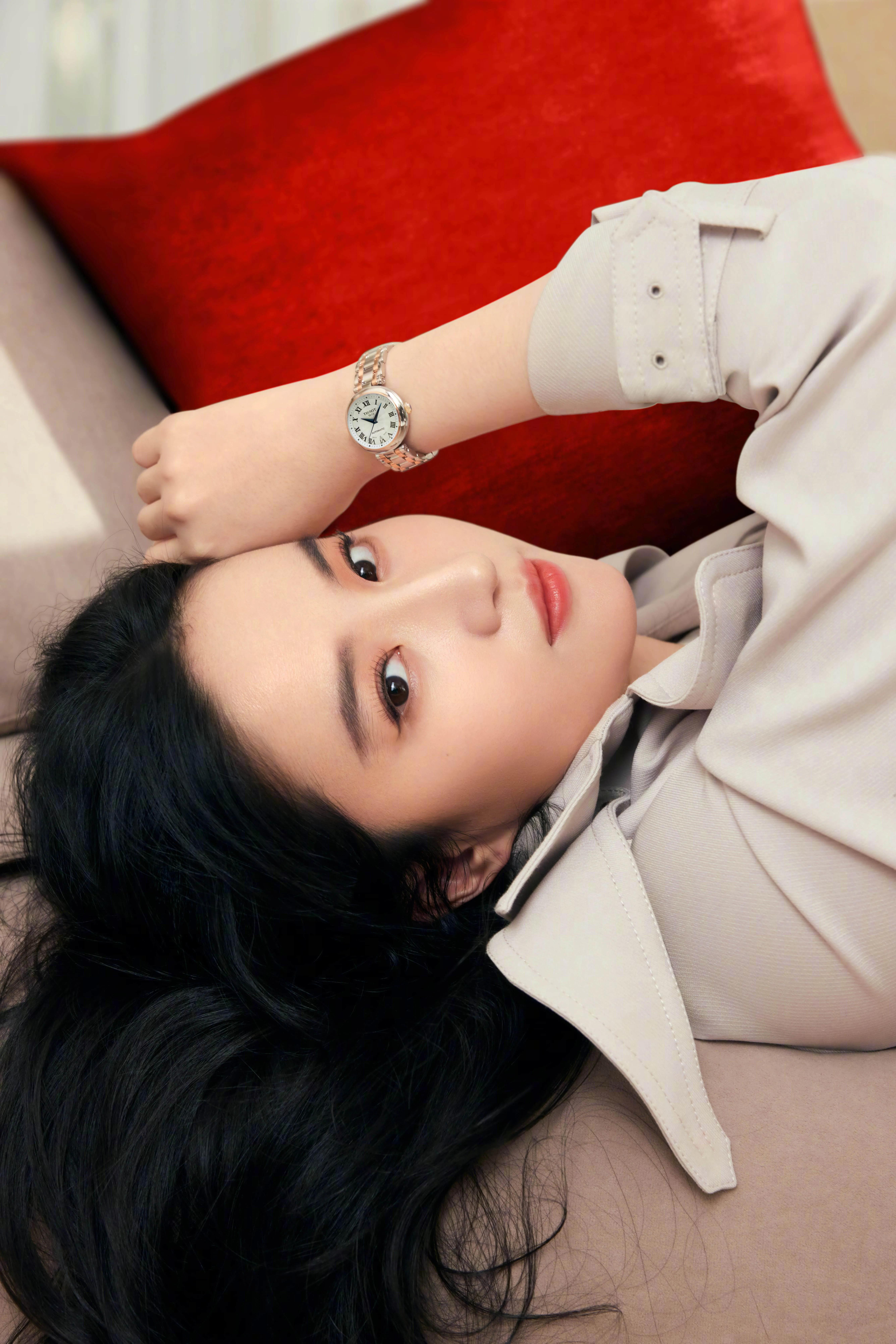 Liu Yifei Tissot global spokesperson, the fragrance of spring is so ...